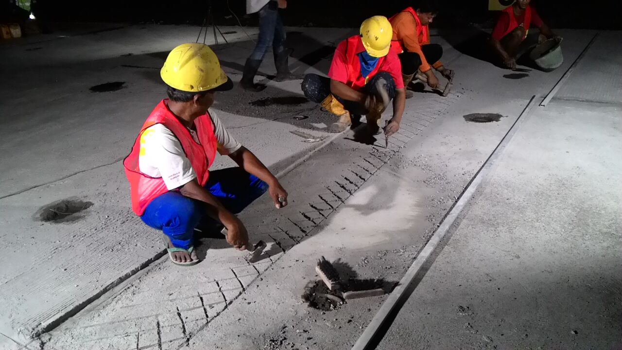 Perbaikan Beton Rigid (Patching) – CV Pasti Jaya